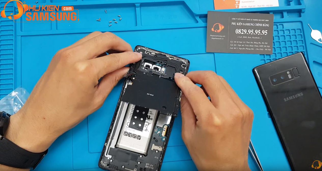 Thay Pin Note 8 N950 chính hãng giá bao nhiêu Hà Nội-TPHCM