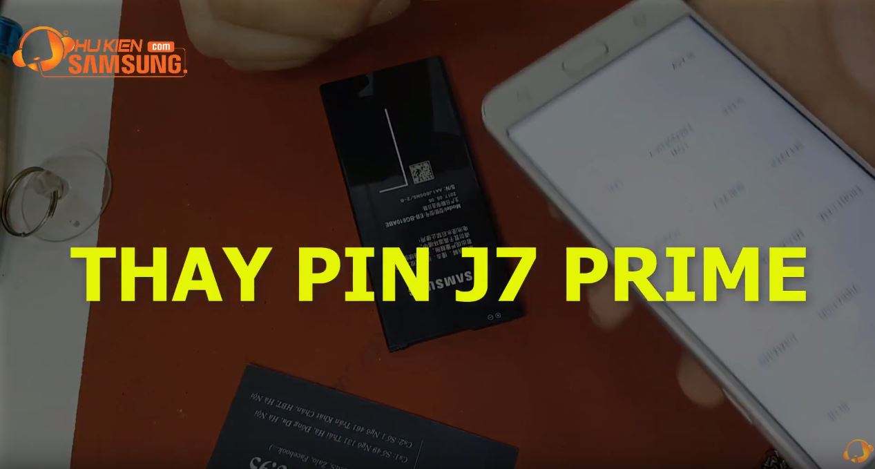 Thay Pin Samsung J7 Plus|Pro|Prime|Dua|2016 lấy ngay Hà Nội, HCM ở đâu
